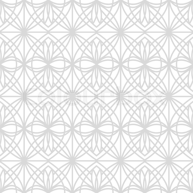 Decorative seamless oriental pattern - ... | Stock vector | Colourbox