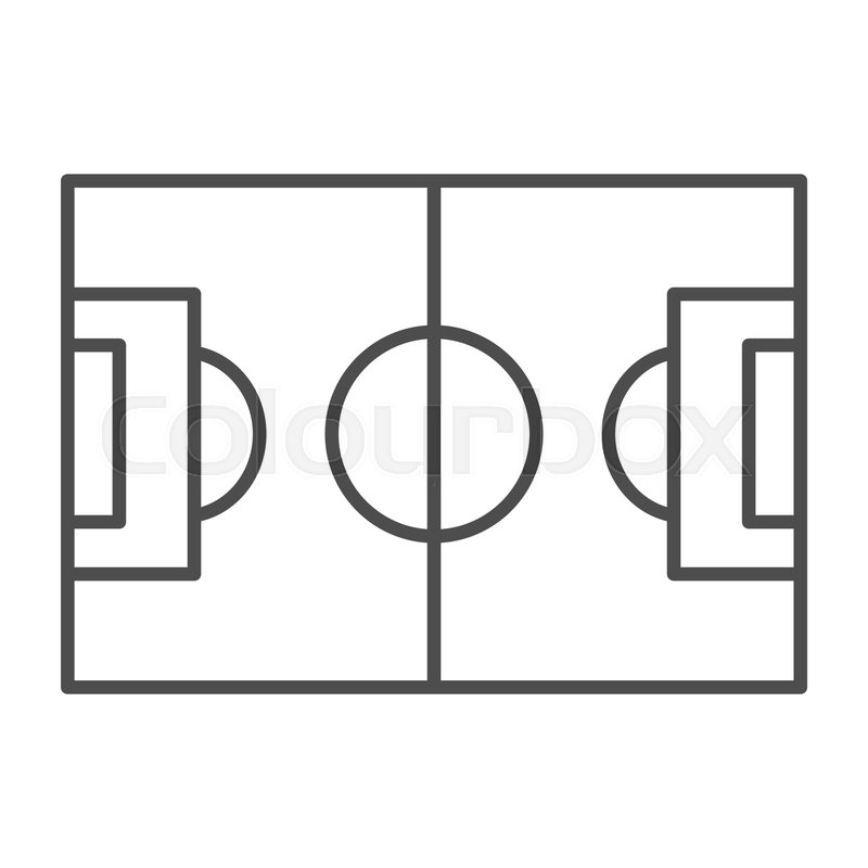 Football Field Outline