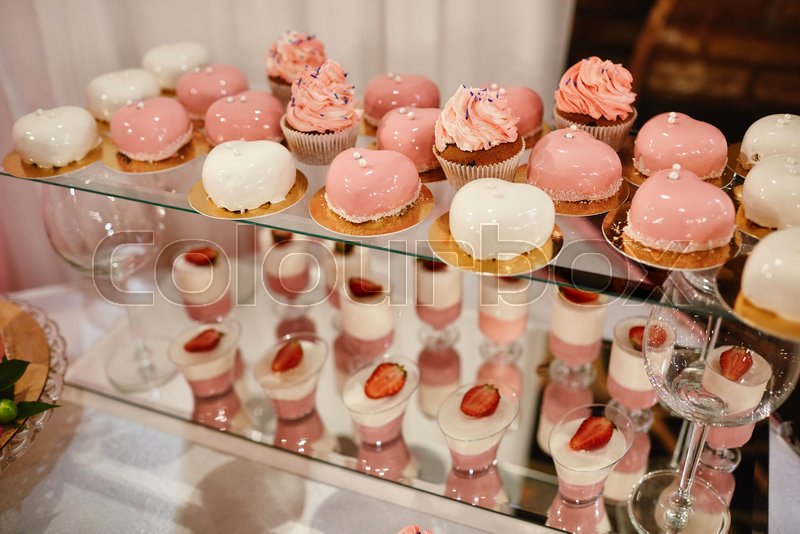 Pink Wedding Candy Bars