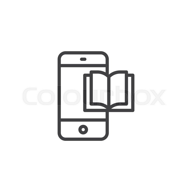 Mobile Phone Book Icon