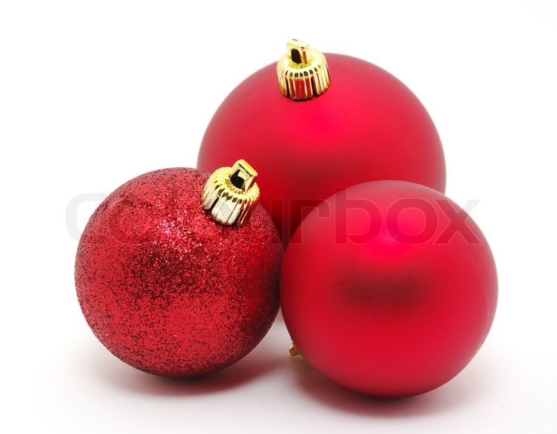 Red balls | Stock image | Colourbox