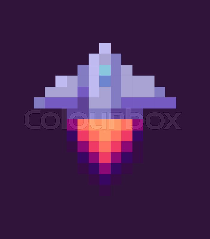 Retro Spaceship Game