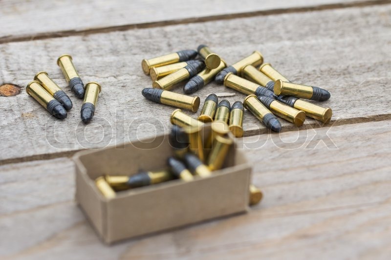 Small caliber ammunition | Stock image | Colourbox