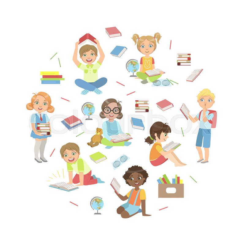 Literature Circle Clip Art