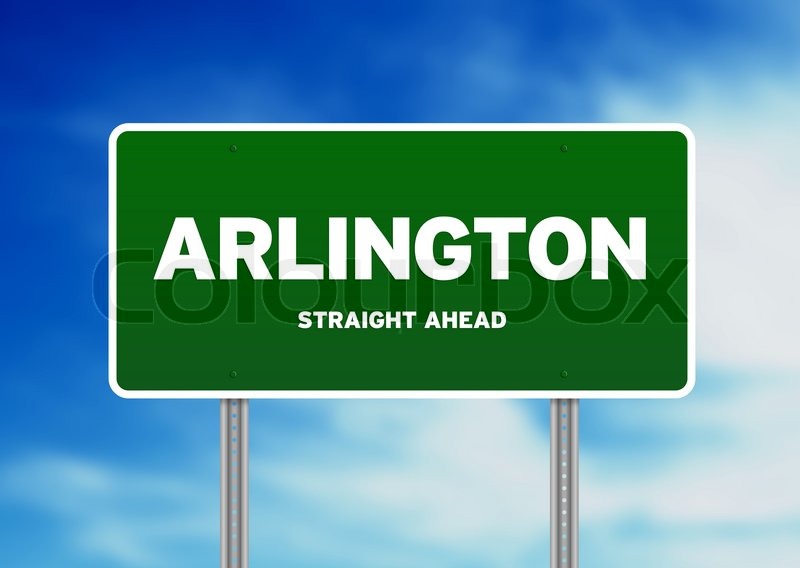 Arlington Highway Sign | Stock image | Colourbox