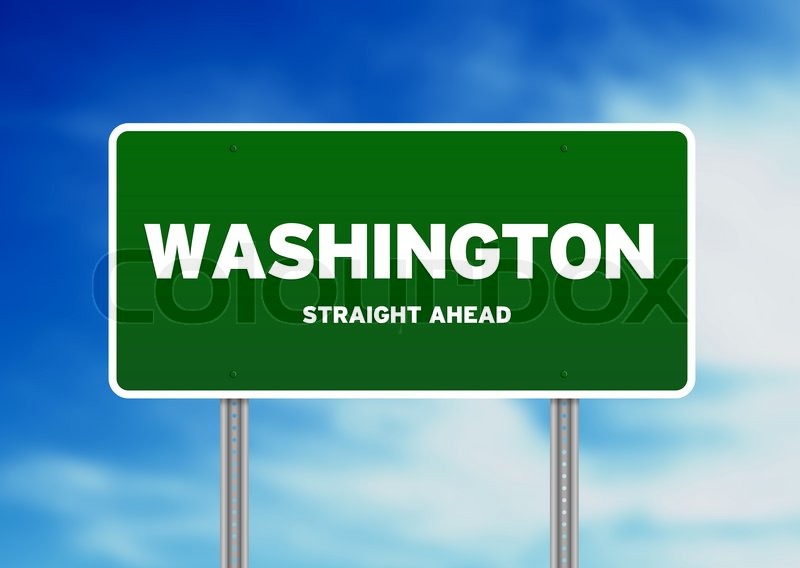 Washington Highway Sign | Stock image | Colourbox