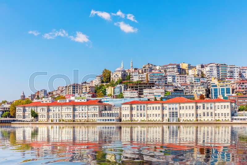 Turkish University building and the ... | Stock image | Colourbox