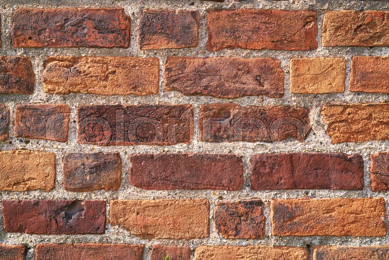Detail of a historic wall in the old ... | Stock image | Colourbox