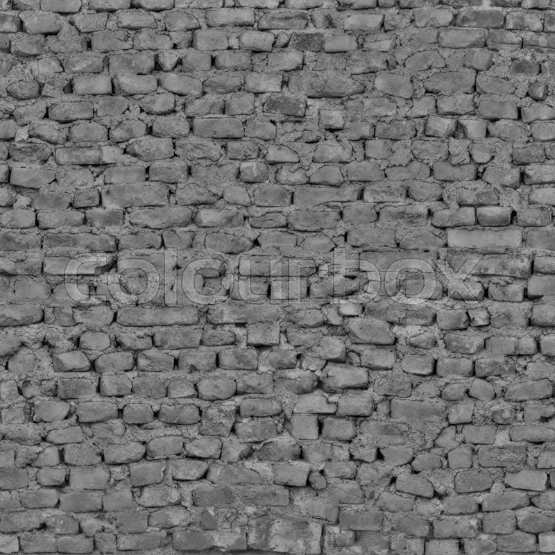 The wall of the abandoned building is ... | Stock image | Colourbox