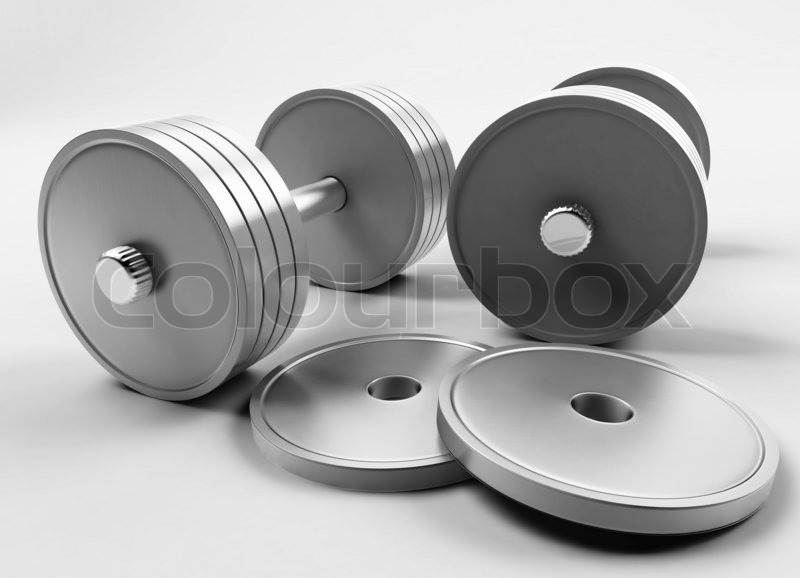 Weights | Stock image | Colourbox
