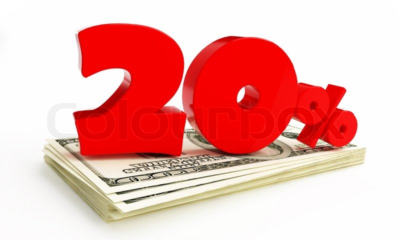 20 Percent | Stock image | Colourbox