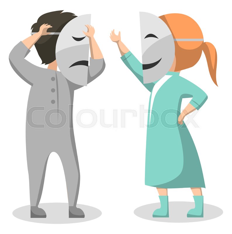 Acting On Stage Cartoon