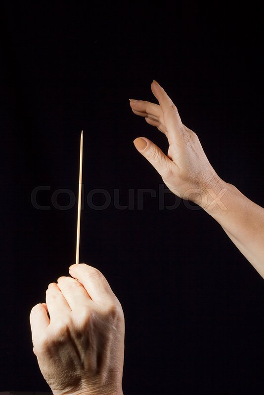 Orchestra Conductor Hands