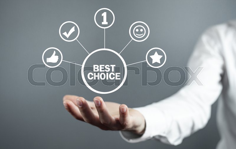Best Choice. Number 1. Business Concept | Stock image | Colourbox