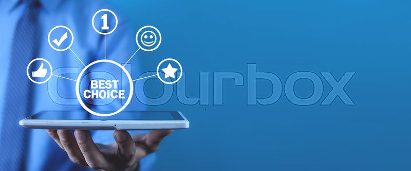 Best Choice. Number 1. Business Concept | Stock image | Colourbox