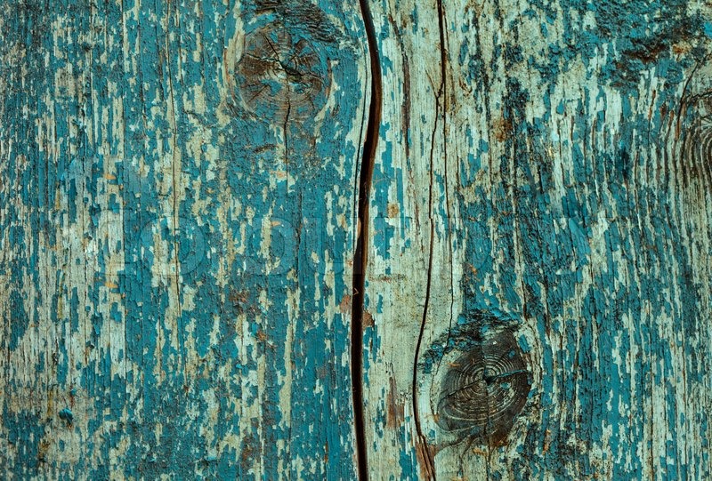 Blue wood | Stock image | Colourbox