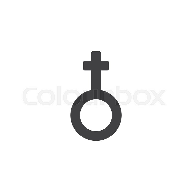 Female Sex Vector Icon Filled Flat Stock Vector Colourbox 