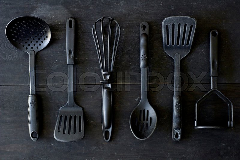 A studio photo of kitchen utensils | Stock image | Colourbox