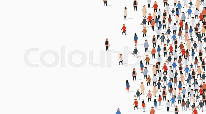 Group Of People From Above