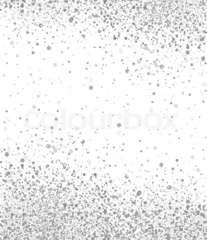 Vector illustration silver glitter ... | Stock vector | Colourbox
