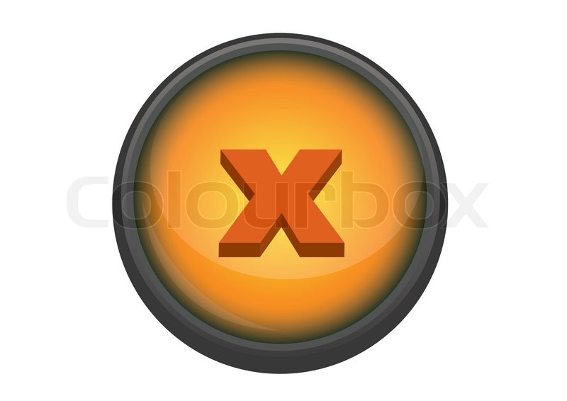 Vector illustration of a golden orb ... | Stock vector | Colourbox