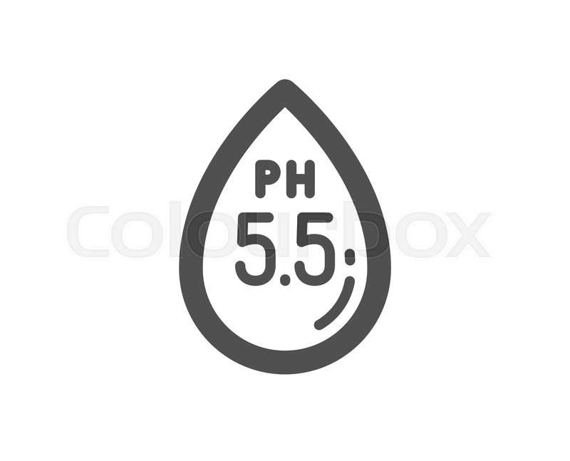 Clinically tested sign. Ph neutral ... | Stock vector | Colourbox