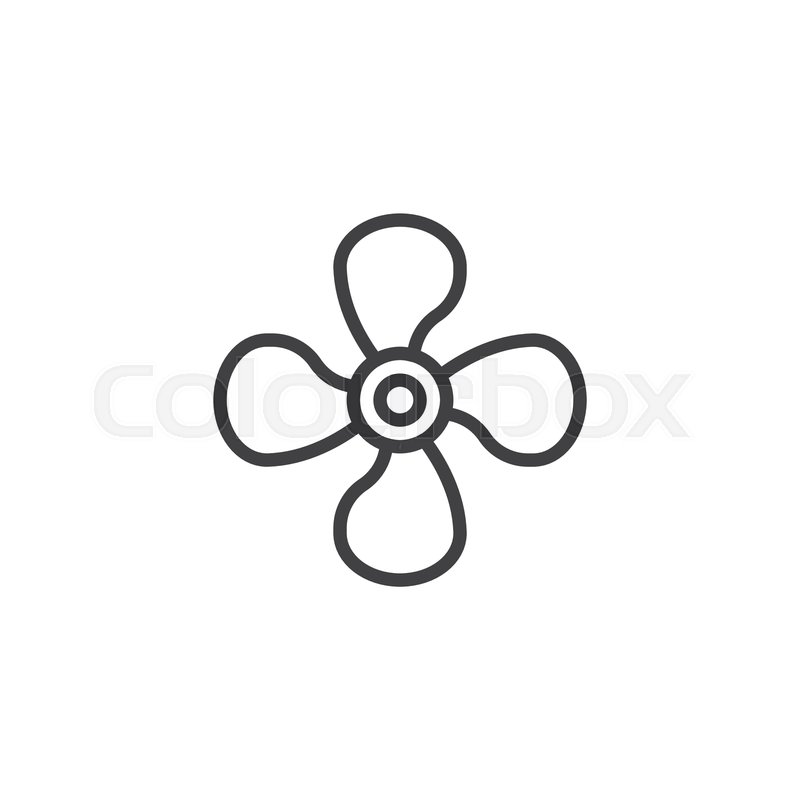 Fan Icon Vector