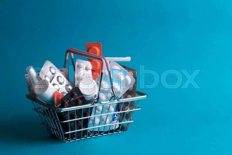 Prices for shopping consumer basket ... | Stock image | Colourbox