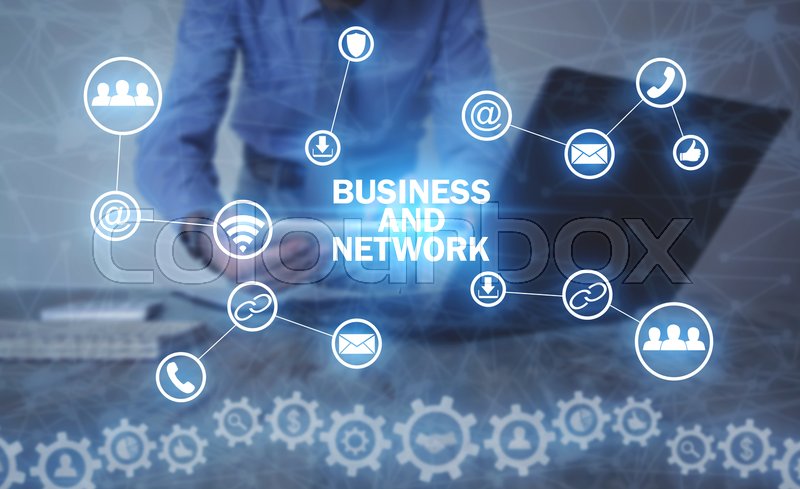 Business and Network. Internet, ... | Stock image | Colourbox