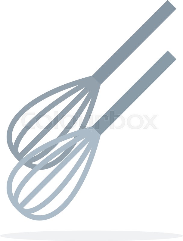 Beaters for the mixer vector flat ... | Stock vector | Colourbox