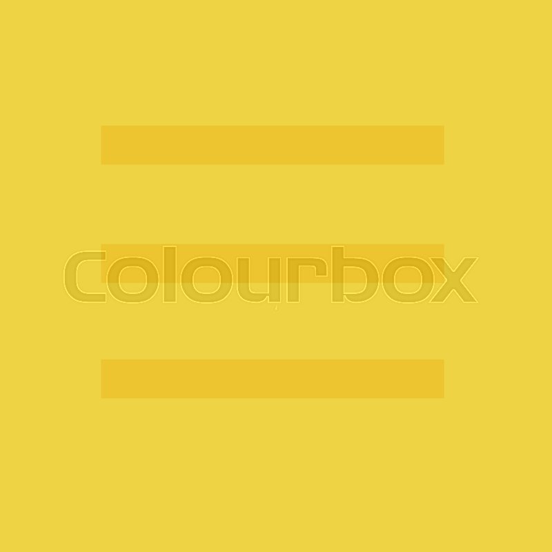Yellow sticker vector flat material ... | Stock vector | Colourbox