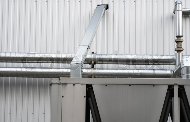 Air vent ducts of air conditioning and ... | Stock image | Colourbox