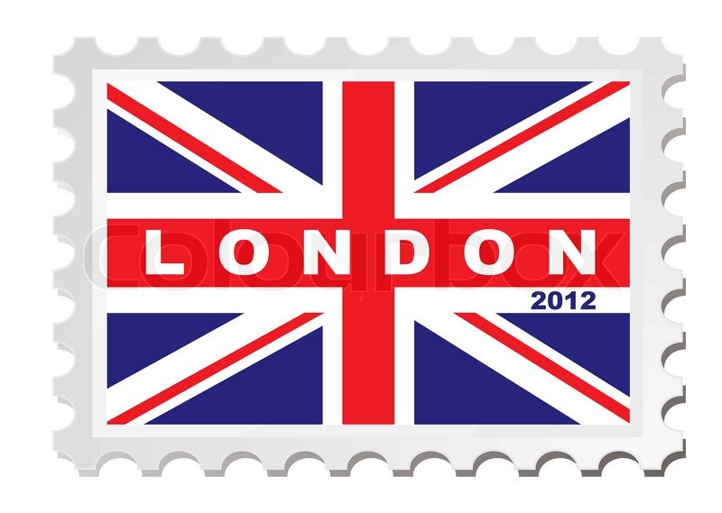 London 2012 stamp | Stock Vector | Colourbox