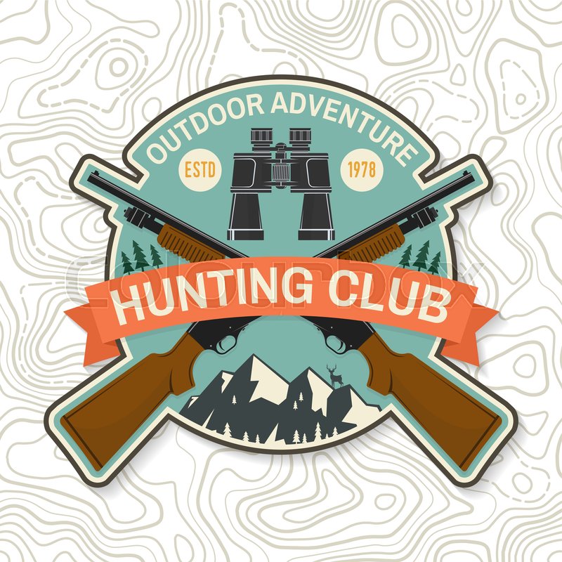 Hunting club. Vector. Concept for ... | Stock vector | Colourbox