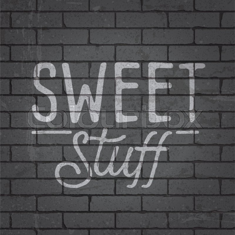 Hand Drawn Lettering Slogan On Grunge Stock Vector Colourbox hand-drawn-lettering-slogan-on-grunge-stock-vector-colourbox