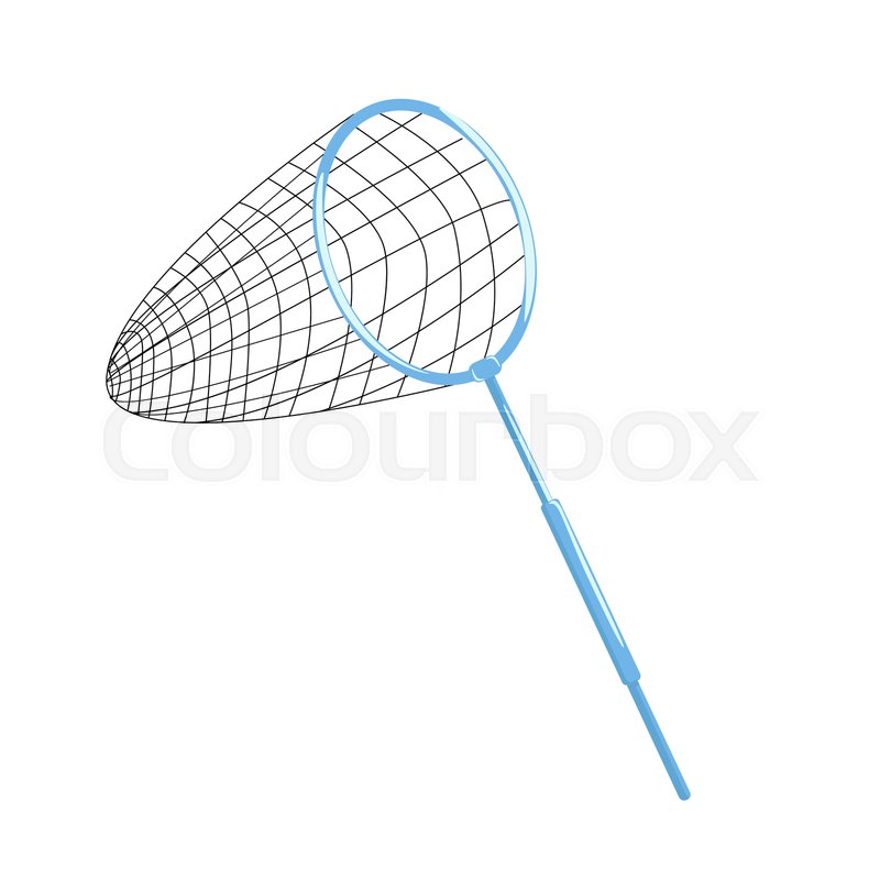 Butterfly Net Vector