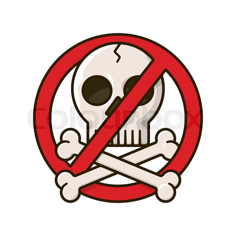 Anti-Piracy symbol, illustration for ... | Stock vector | Colourbox