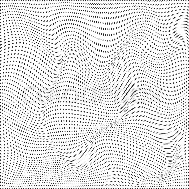 Abstract background wave of particles. ... | Stock vector | Colourbox