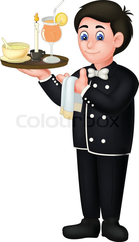 Waiter Cartoon