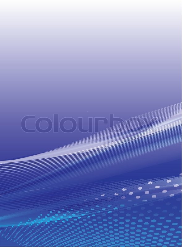 Blue stylish background | Stock Vector | Colourbox