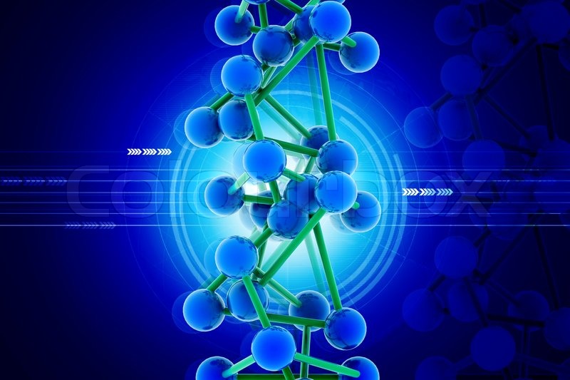 Molecule | Stock image | Colourbox