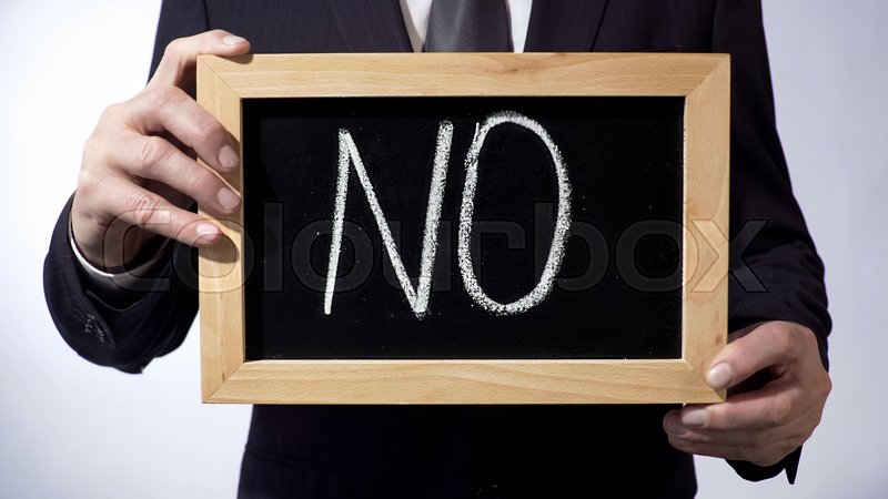No written on blackboard, businessman ... | Stock image | Colourbox
