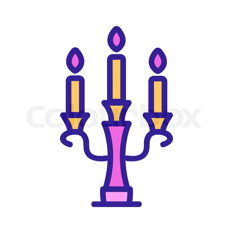 Illumination icon vector. A thin line ... | Stock vector | Colourbox