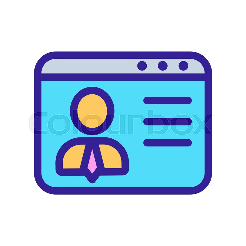 Summary Icon Vector