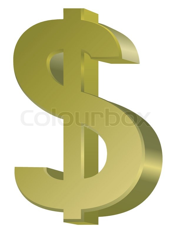Dollarzeichen | Stock-Vektor | Colourbox