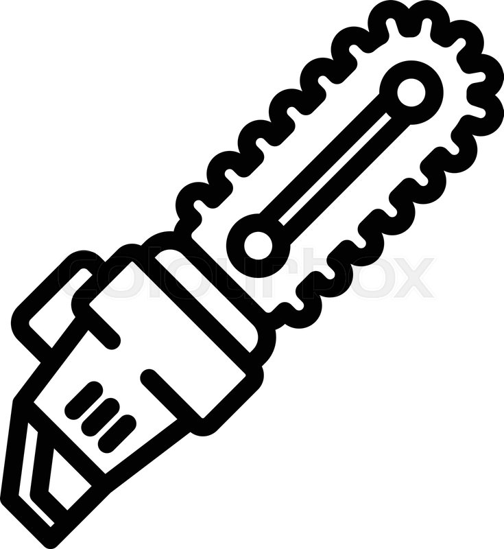 Chainsaw Outline