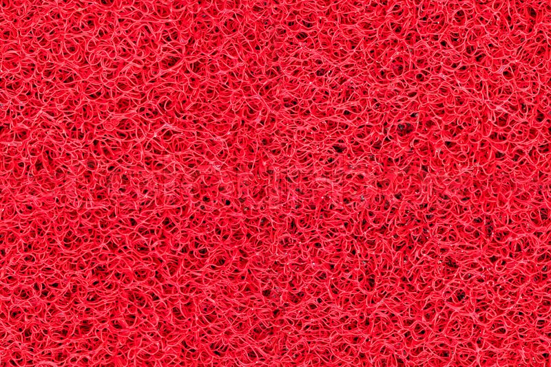 Close-up detail bright red plastic ... | Stock image | Colourbox