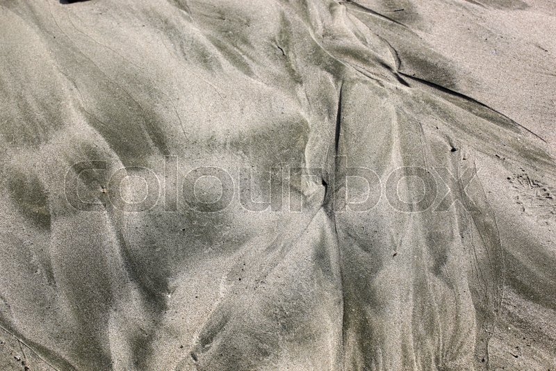 Abstract Image of Sea Sand Formed After ... | Stock image | Colourbox