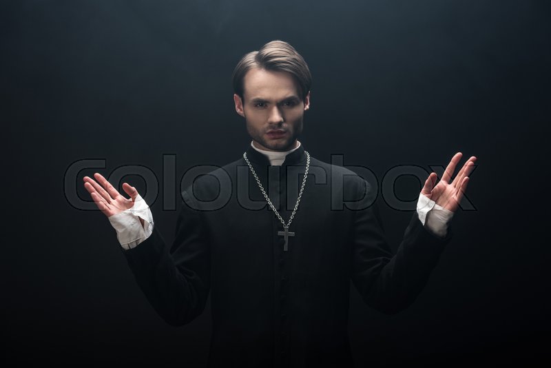 Catholic Preacher Pose
