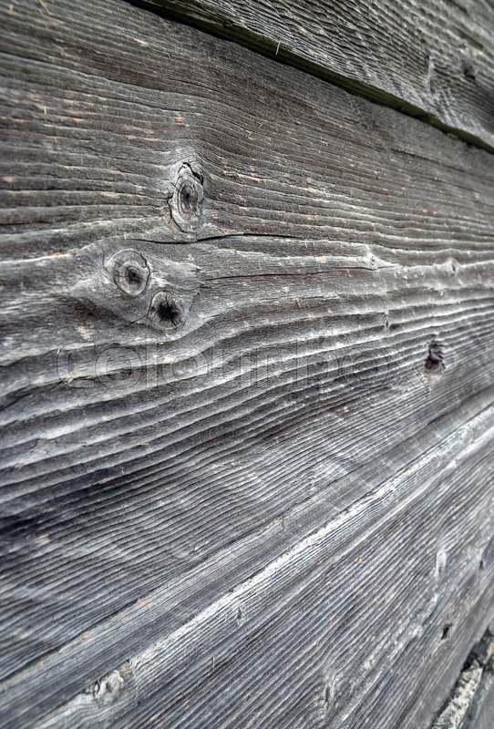 Wooden old wall texture, wood ... | Stock image | Colourbox